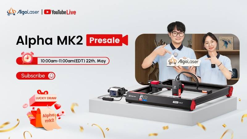 Revolutionizing Laser Engraving: AlgoLaser Alpha MK2 | Algolaser